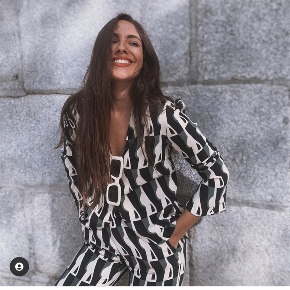 Zara | Tops | Zara Print Shirt | Poshmark